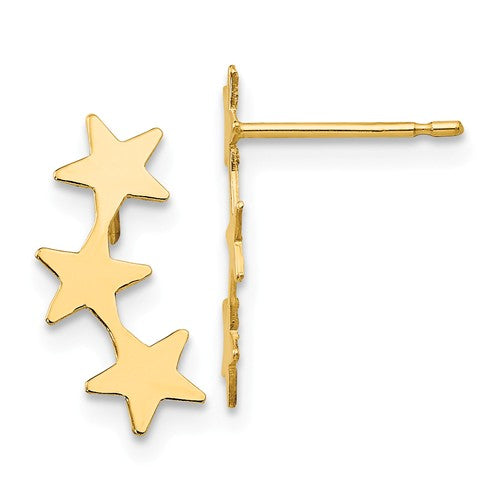 Children's Shooting Star Ear Climbers – Maurice's Jewelers